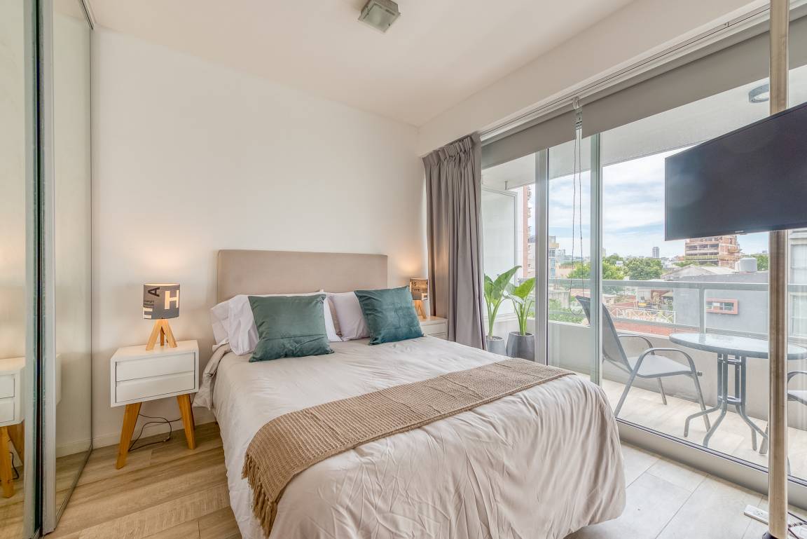 40 M² Studio Flat ∙ 1 Bedroom ∙ 2 Guests - Buenos Aires Aeroparque Jorge Newbery (AEP)