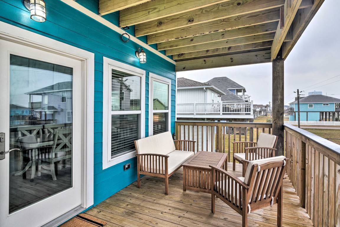 186 M² House ∙ 4 Bedrooms ∙ 12 Guests - Galveston, TX