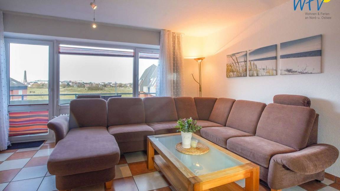 60 M² Appartement ∙ 2 Chambres ∙ 4 Personnes - Borkum