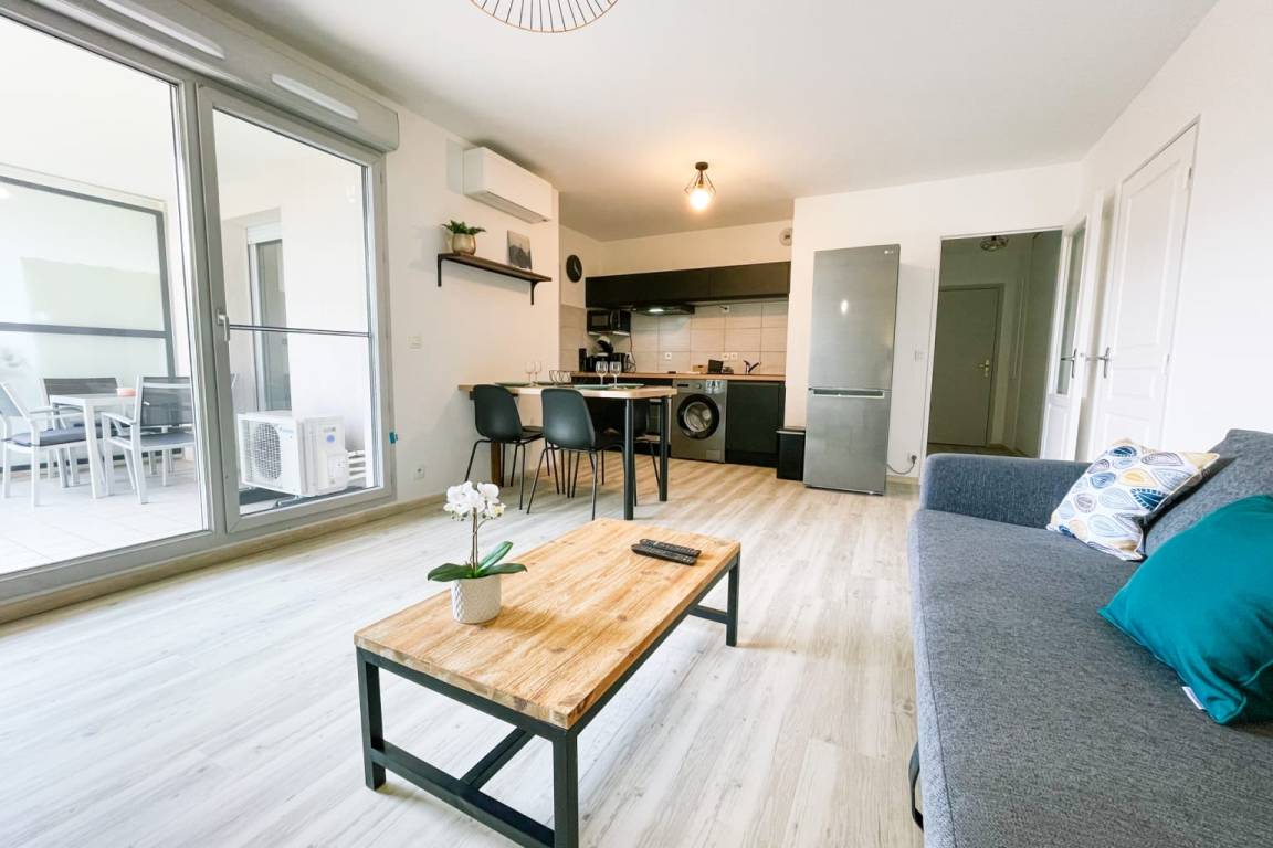 42 M² Apartamento ∙ 1 Habitación ∙ 4 Huéspedes - Crolles