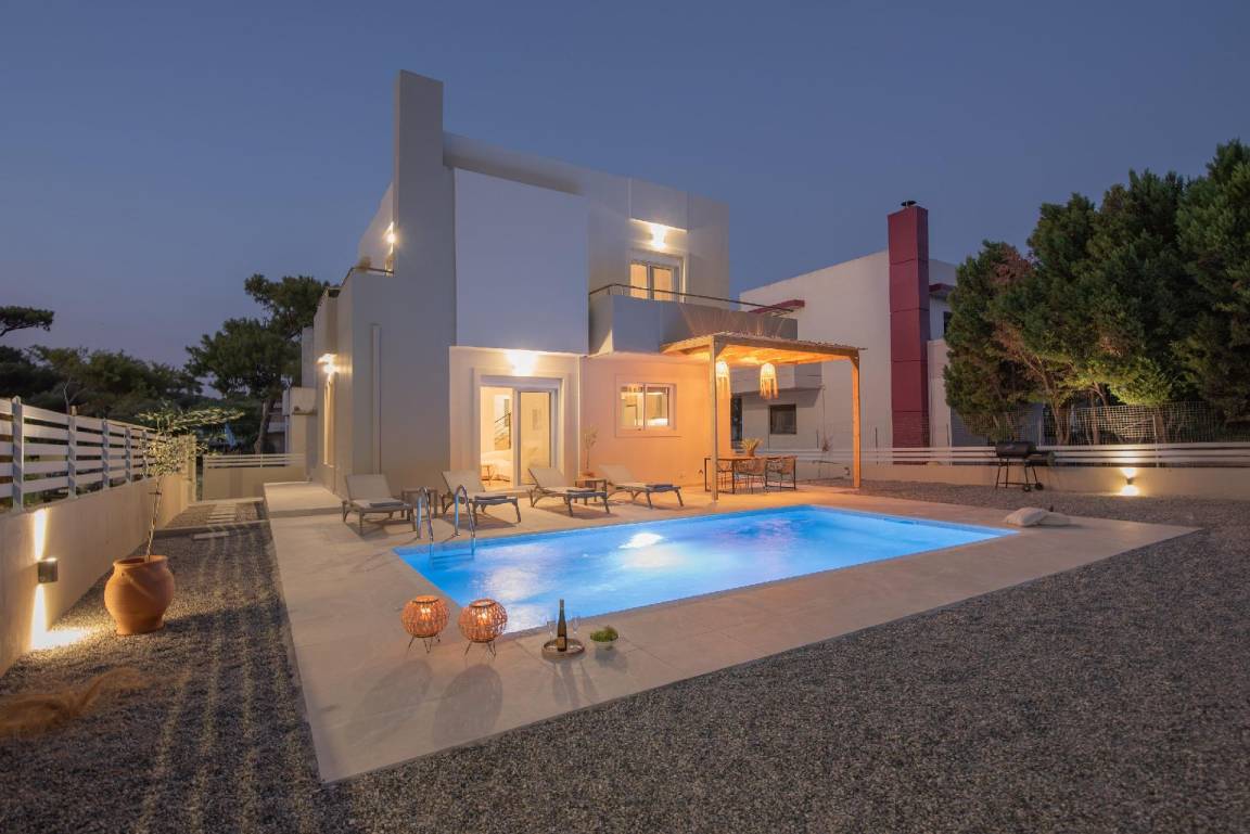 137 M² Maison De Vacances ∙ 3 Chambres ∙ 6 Personnes - Aéroport de Rhodes (RHO)