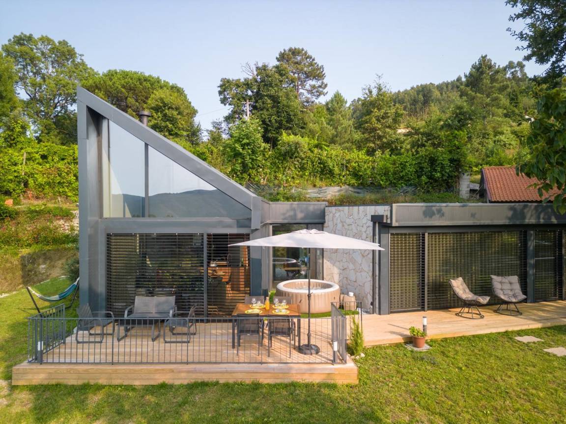 120 M² Chalé ∙ 3 Quartos ∙ 6 Hóspedes - Terras de Bouro