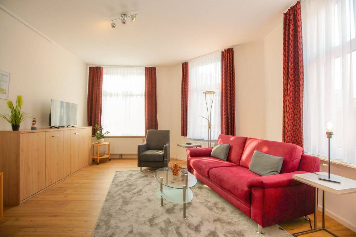 50 M² Appartement ∙ 1 Slaapkamer ∙ 2 Gasten - Borkum