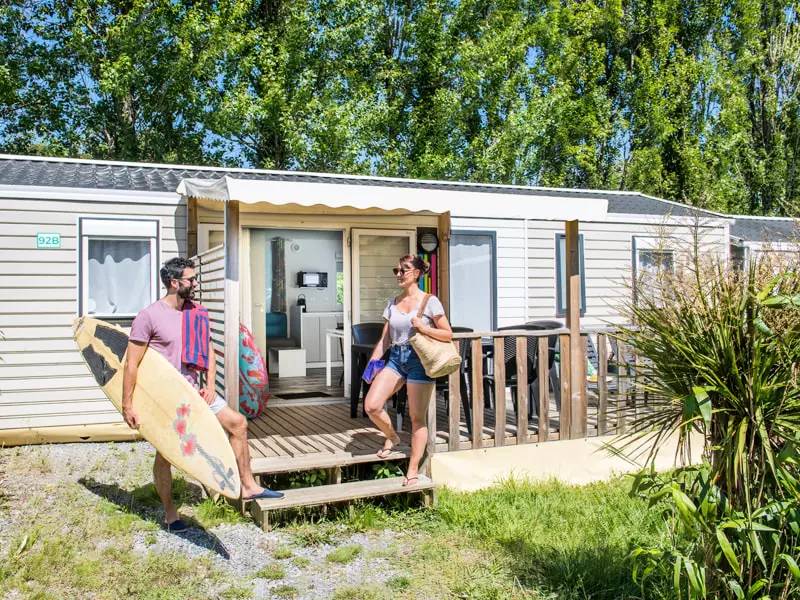 40 M² Mobil-home ∙ 3 Chambres ∙ 6 Personnes - Biarritz
