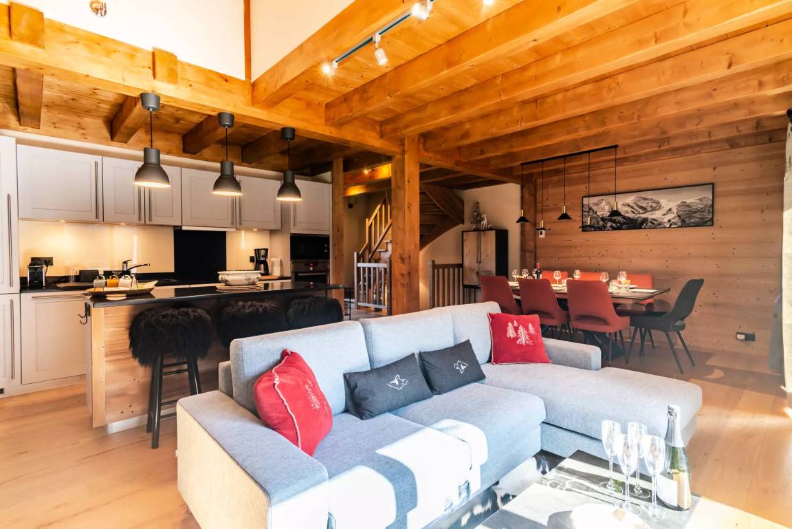 115 M² Chalet ∙ 4 Chambres ∙ 8 Personnes - Montriond