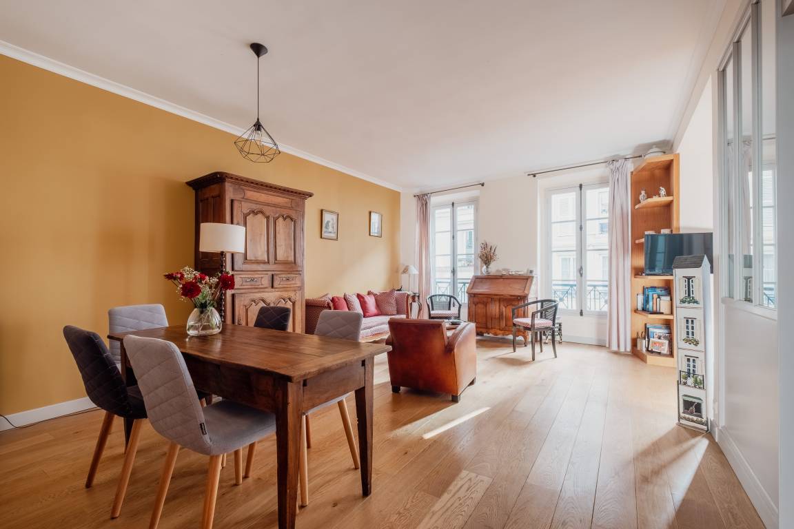 80 M² Appartement ∙ 2 Chambres ∙ 4 Personnes - Église Saint-Eustache