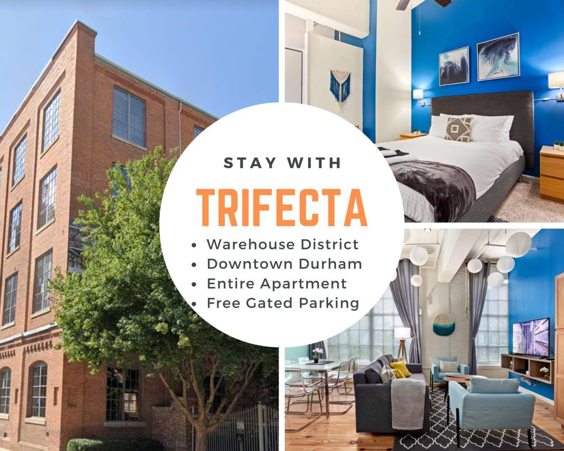 84 M² Apartamento ∙ 2 Habitaciones ∙ 6 Huéspedes - Durham, NC