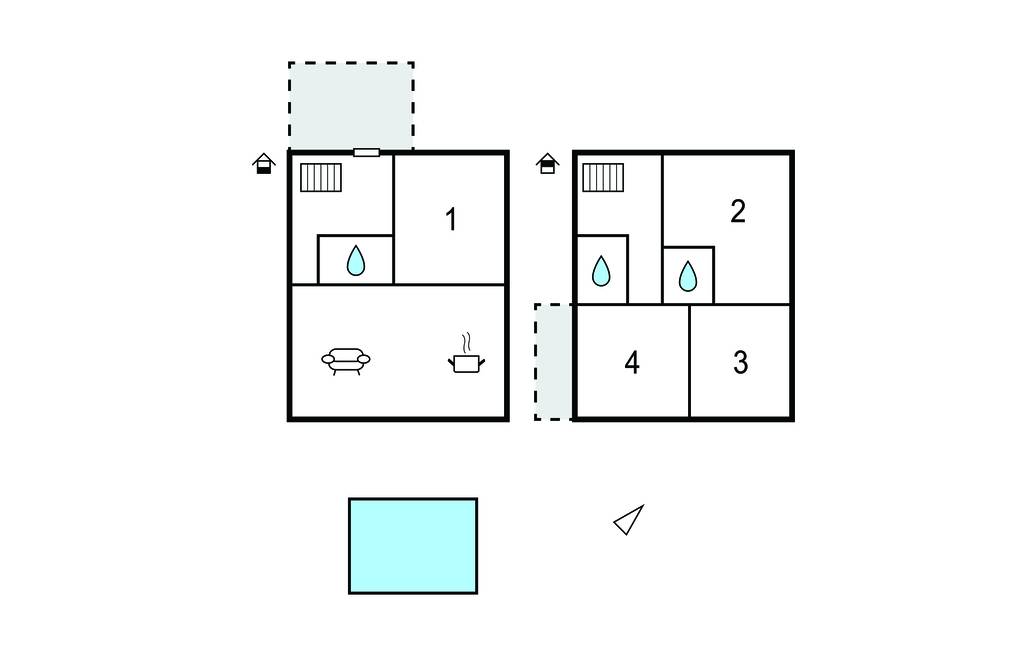 160 M² House ∙ 4 Bedrooms ∙ 10 Guests - Split