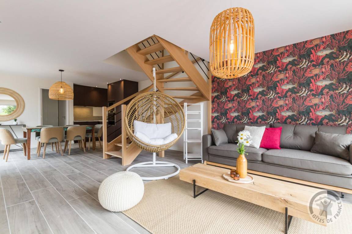 69 M² Gîte ∙ 2 Chambres ∙ 4 Personnes - Portbail Plage