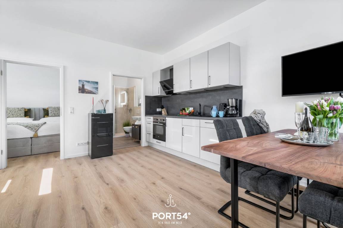 37 M² Ferienwohnung ∙ 1 Schlafzimmer ∙ 4 Gäste - Gelting