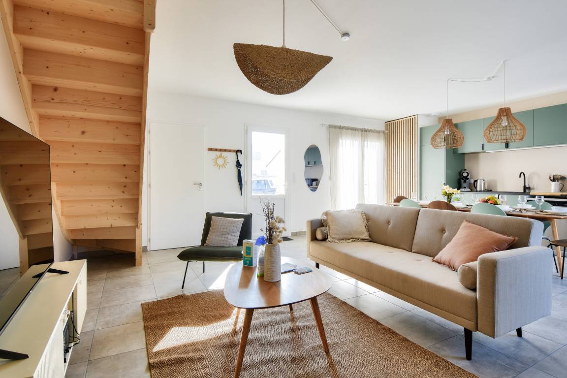 97 M² Huis ∙ 3 Slaapkamers ∙ 8 Gasten - La Guérinière