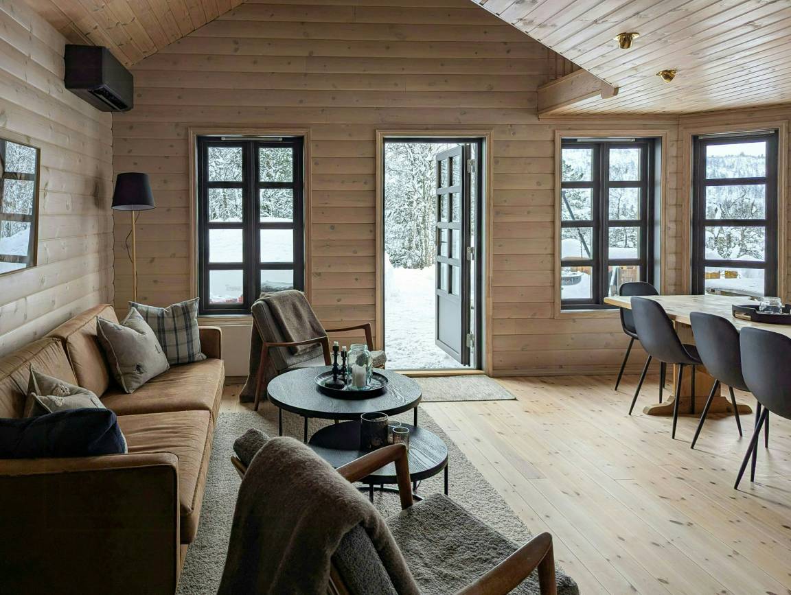 94 M² House ∙ 2 Bedrooms ∙ 8 Guests - Haukeli