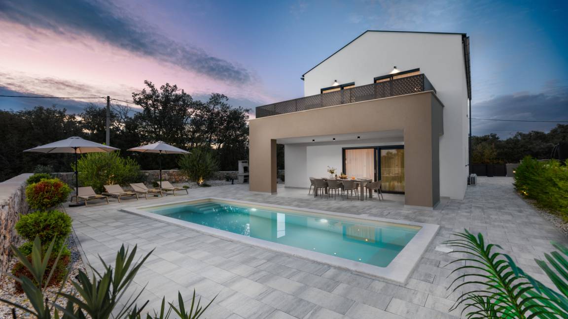 160 M² Villa ∙ 4 Habitaciones ∙ 8 Huéspedes - Vrbnik