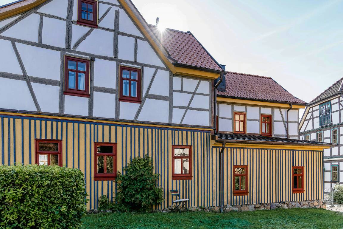54 M² Ferienwohnung ∙ 1 Schlafzimmer ∙ 3 Gäste - Bad Liebenstein