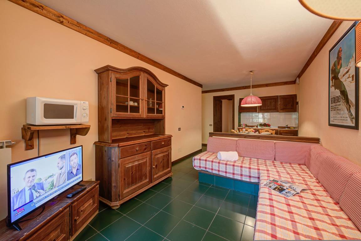 35 M² Apartamento ∙ 1 Quarto ∙ 4 Hóspedes - Sestriere