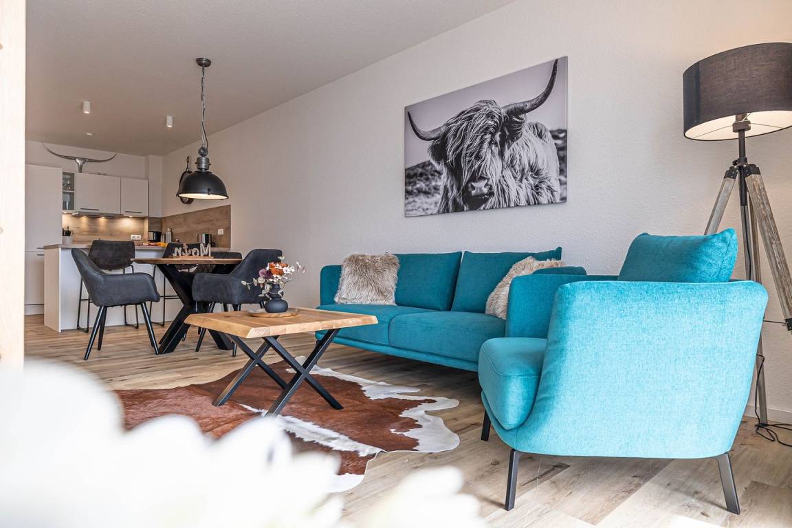 45 M² Ferienwohnung ∙ 1 Schlafzimmer ∙ 2 Gäste - Kropp