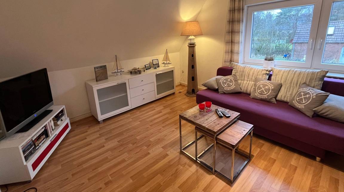 38 M² Ferienwohnung ∙ 1 Schlafzimmer ∙ 2 Gäste - Amrum