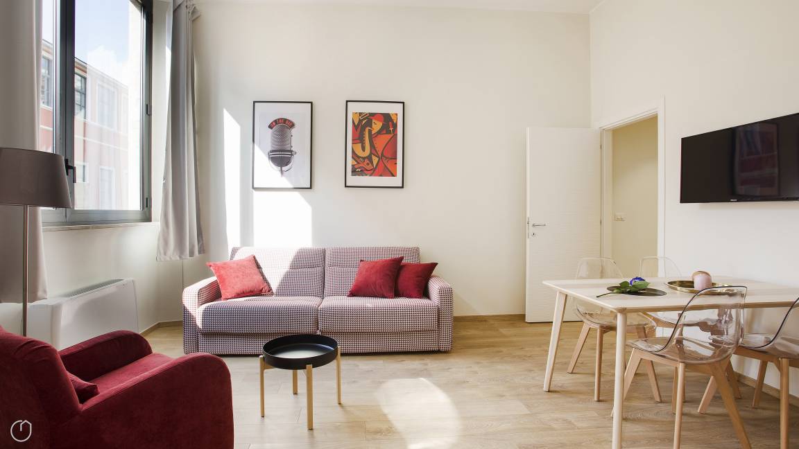 55 M² Apartamento ∙ 1 Habitación ∙ 2 Huéspedes - Milán