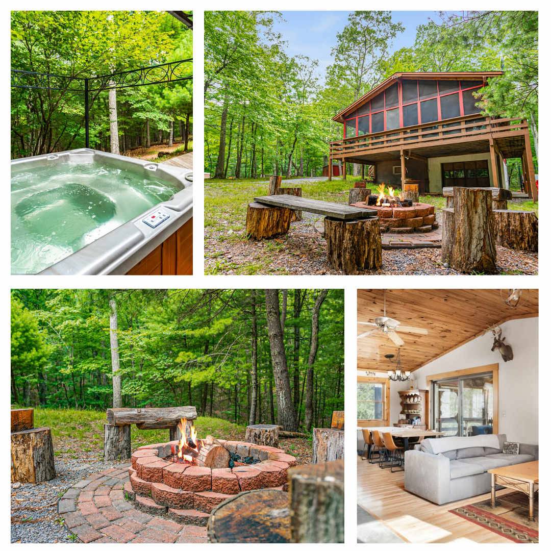 135 M² Cabin ∙ 3 Bedrooms ∙ 6 Guests - West Virginia