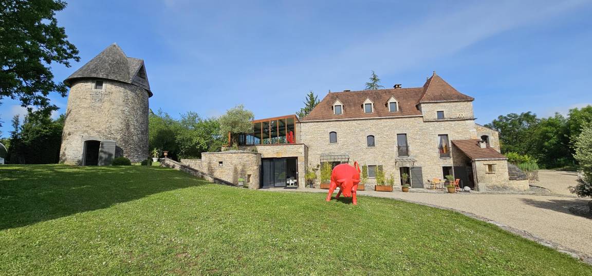 120 M² Gîte ∙ 3 Chambres ∙ 5 Personnes - Saint-Cirq-Lapopie