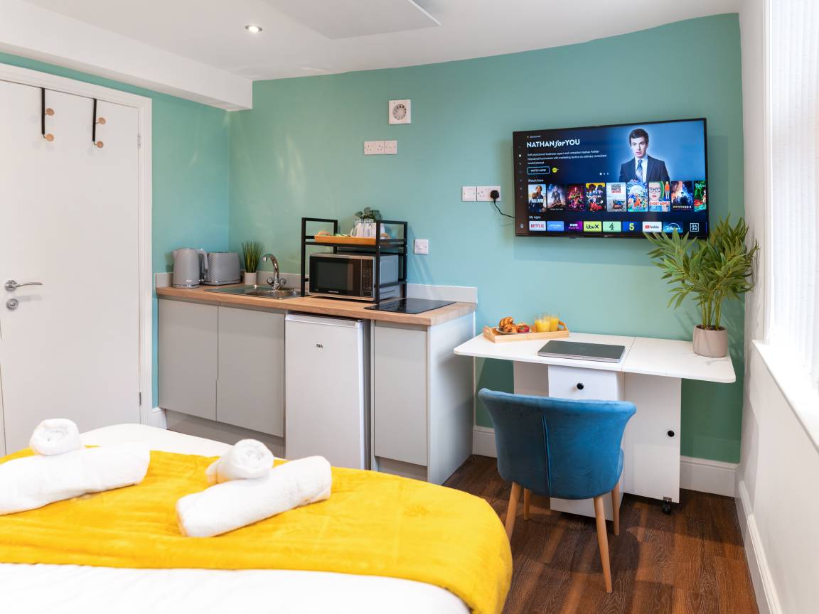 Ferienwohnung ∙ 1 Schlafzimmer ∙ 2 Gäste - Hinckley