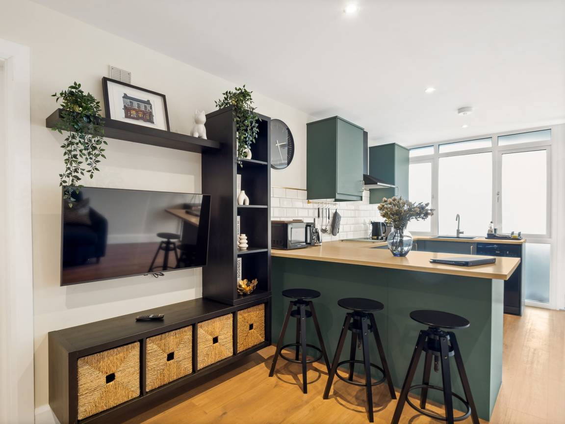 38 M² Studio Flat ∙ 1 Bedroom ∙ 3 Guests - Clifden