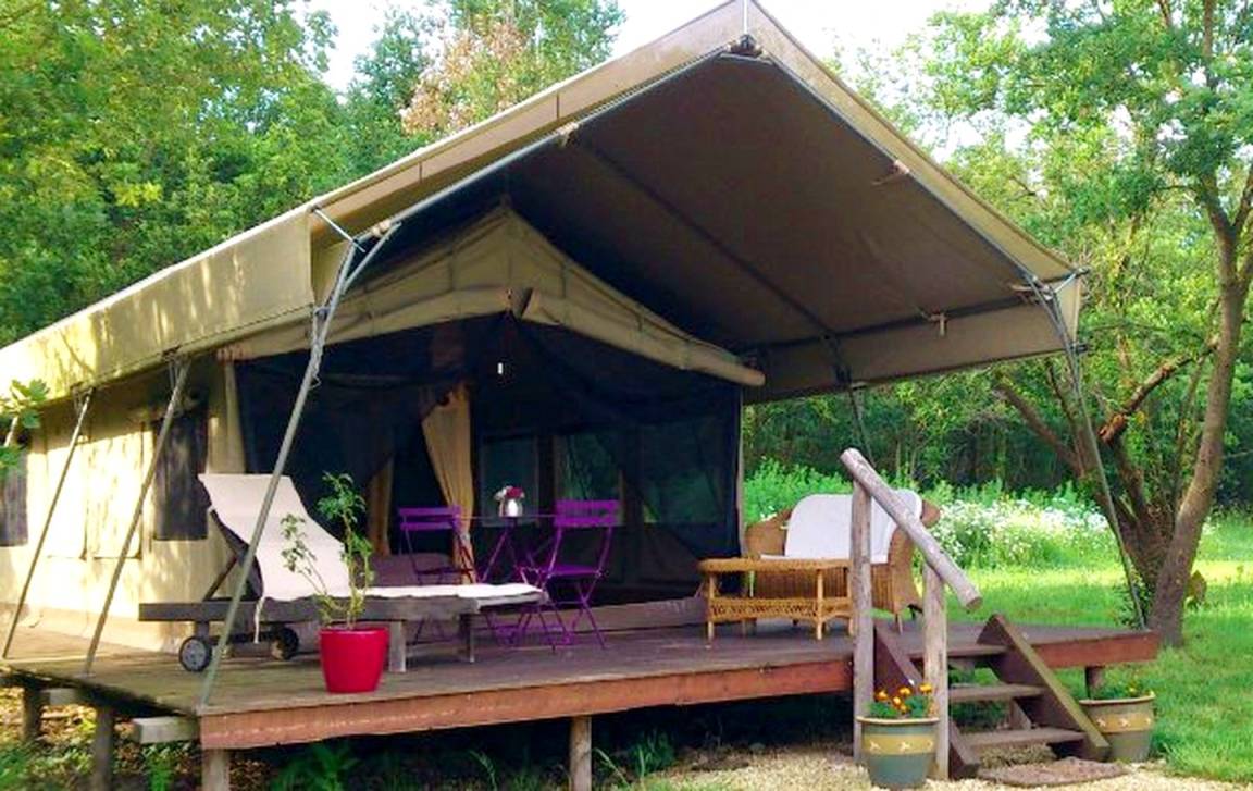 Camping ∙ 1 Chambre ∙ 4 Personnes - Gennes