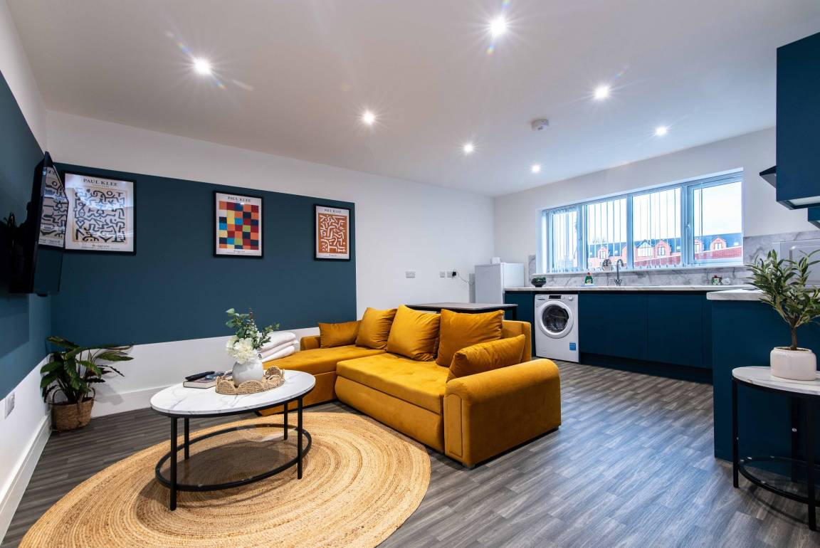 57 M² Apartment ∙ 2 Bedrooms ∙ 5 Guests - East Midlands Airport (EMA)