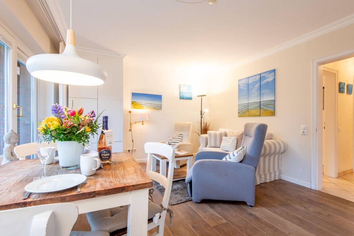 65 M² Ferienwohnung ∙ 1 Schlafzimmer ∙ 3 Gäste - Sylt