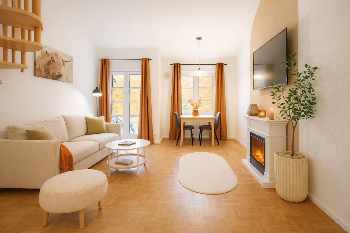 70 M² Ferienwohnung ∙ 1 Schlafzimmer ∙ 4 Gäste - Hauzenberg