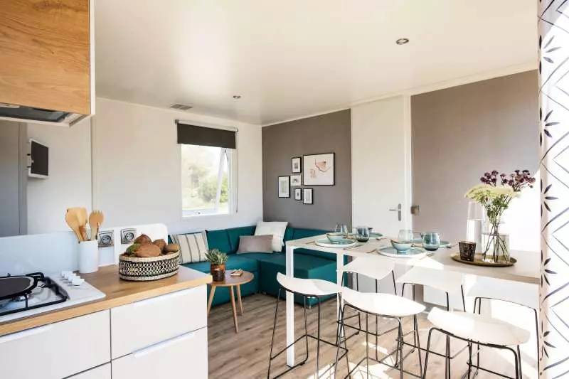 40 M² Mobil-home ∙ 3 Chambres ∙ 6 Personnes - Dieppe