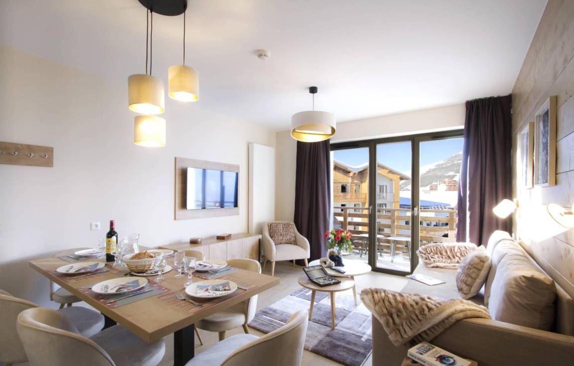 45 M² Ferienwohnung ∙ 2 Schlafzimmer ∙ 6 Gäste - Vaujany
