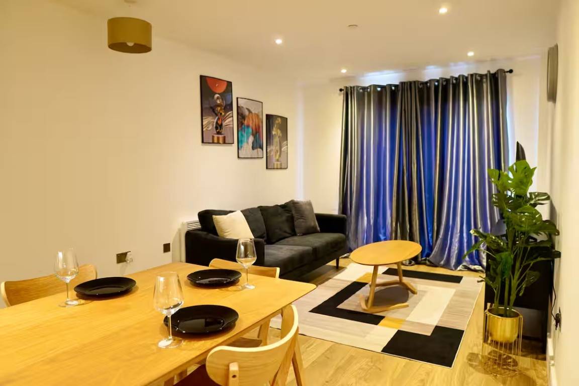 40 M² Apartamento ∙ 1 Habitación ∙ 2 Huéspedes - Birmingham