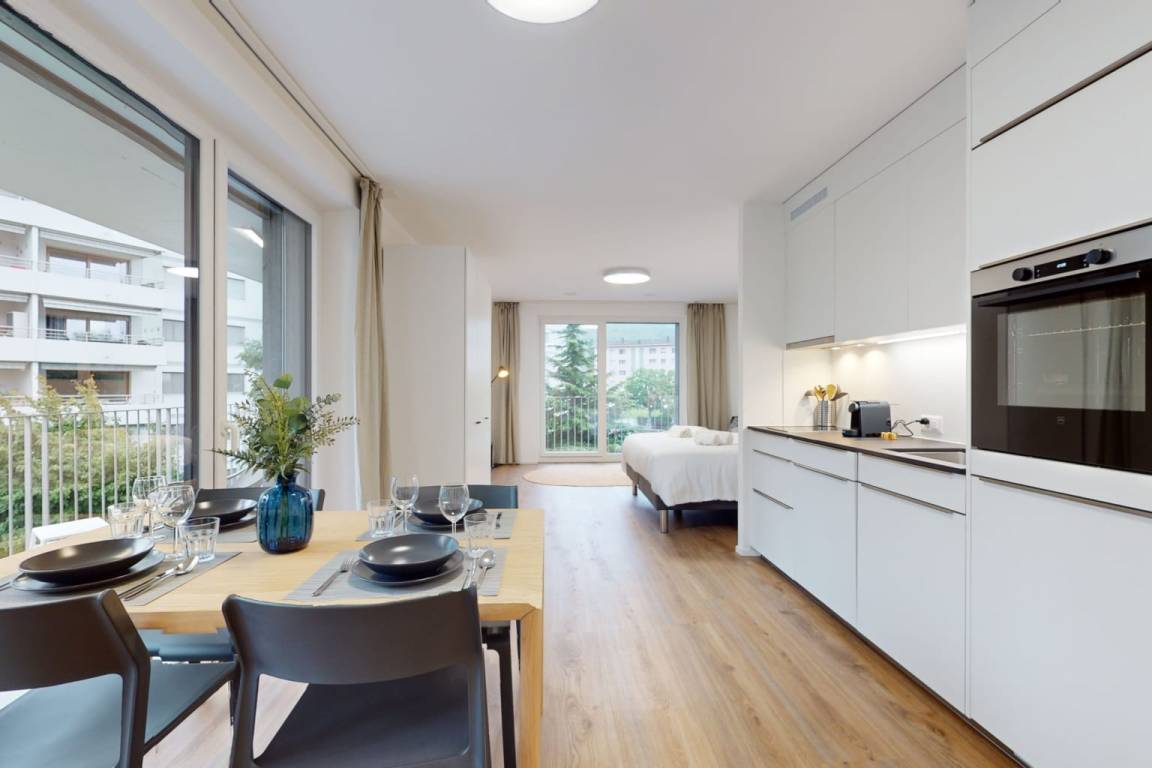37 M² Studio Flat ∙ 1 Bedroom ∙ 2 Guests - Sion
