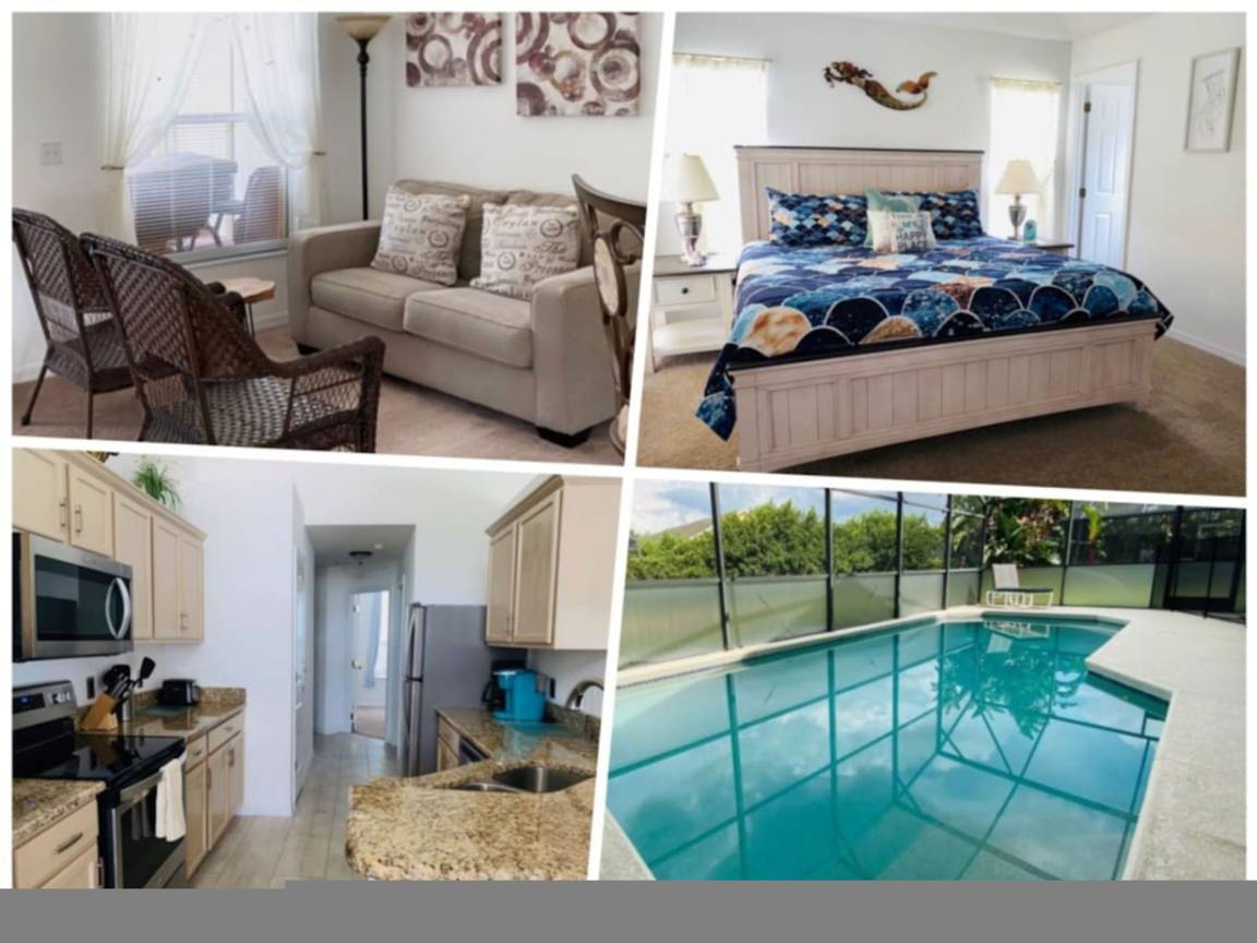 158 M² House ∙ 4 Bedrooms ∙ 8 Guests - Haines City, FL