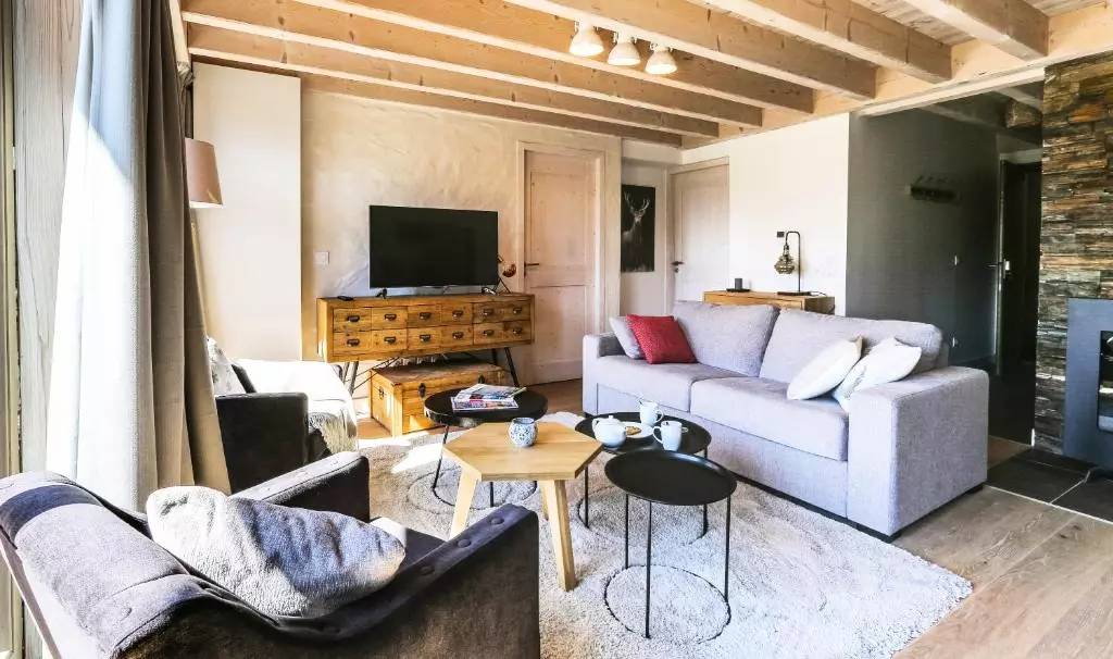 44 M² Apartament ∙ 1 Sypialnia ∙ 4 Gości - La Rosière