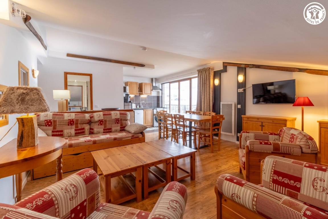 67 M² Gîte ∙ 3 Chambres ∙ 6 Personnes - Aussois