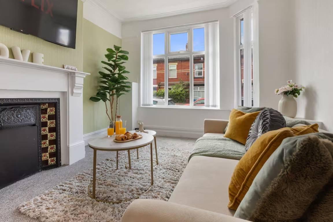 40 M² House ∙ 3 Bedrooms ∙ 6 Guests - Manchester