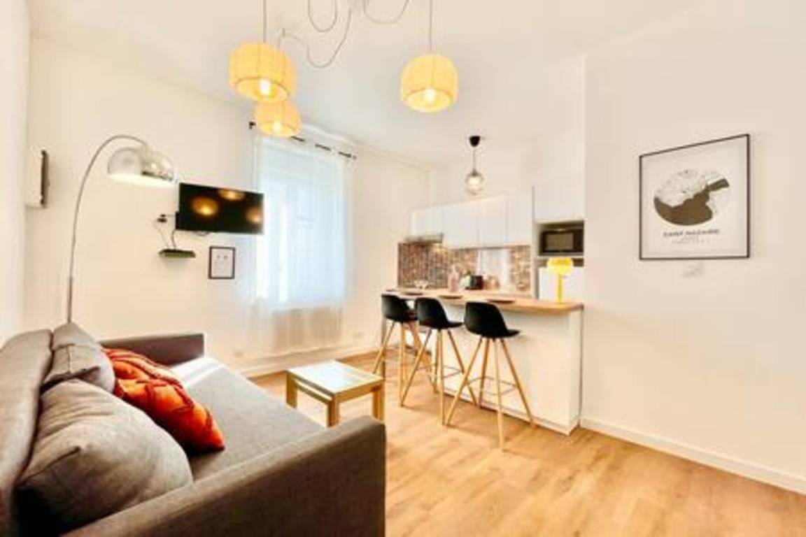 30 M² Appartement ∙ 1 Chambre ∙ 4 Personnes - Saint-Nazaire