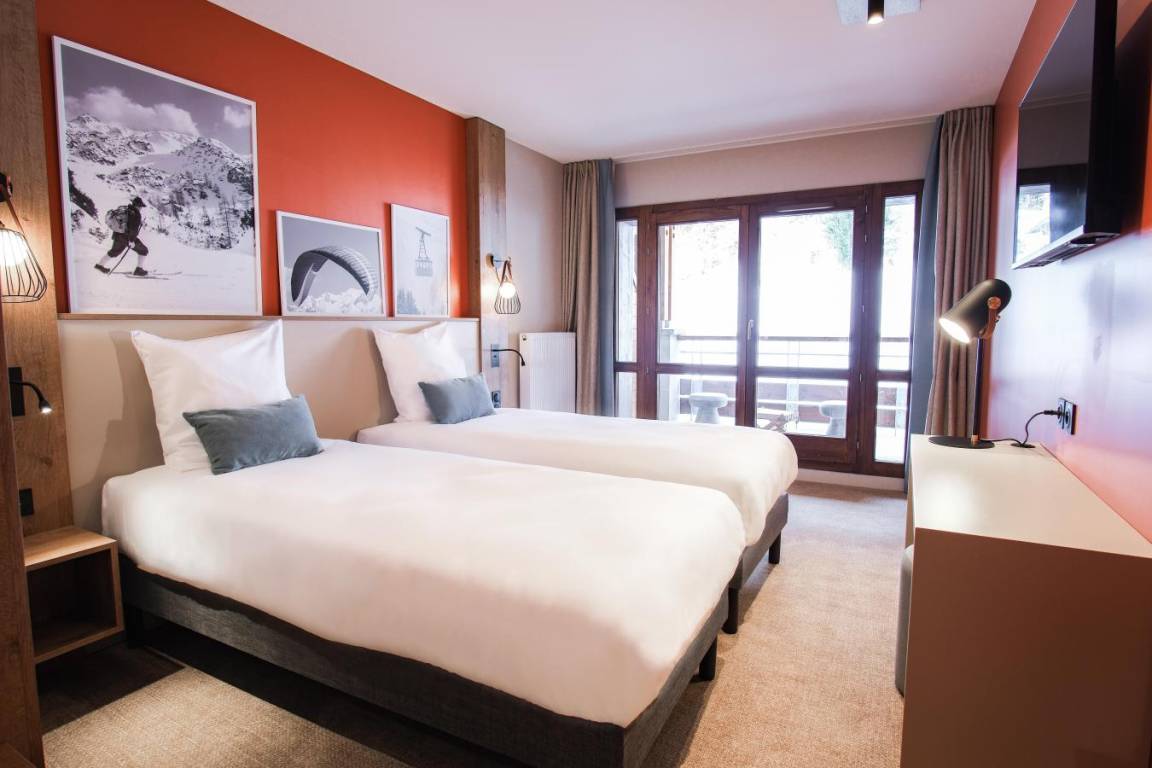 39 M² Hotel ∙ 2 Bedrooms ∙ 5 Guests - Flaine