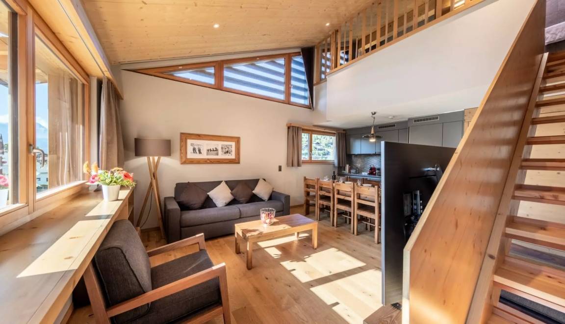 72 M² Apartment ∙ 2 Bedrooms ∙ 8 Guests - Grimentz
