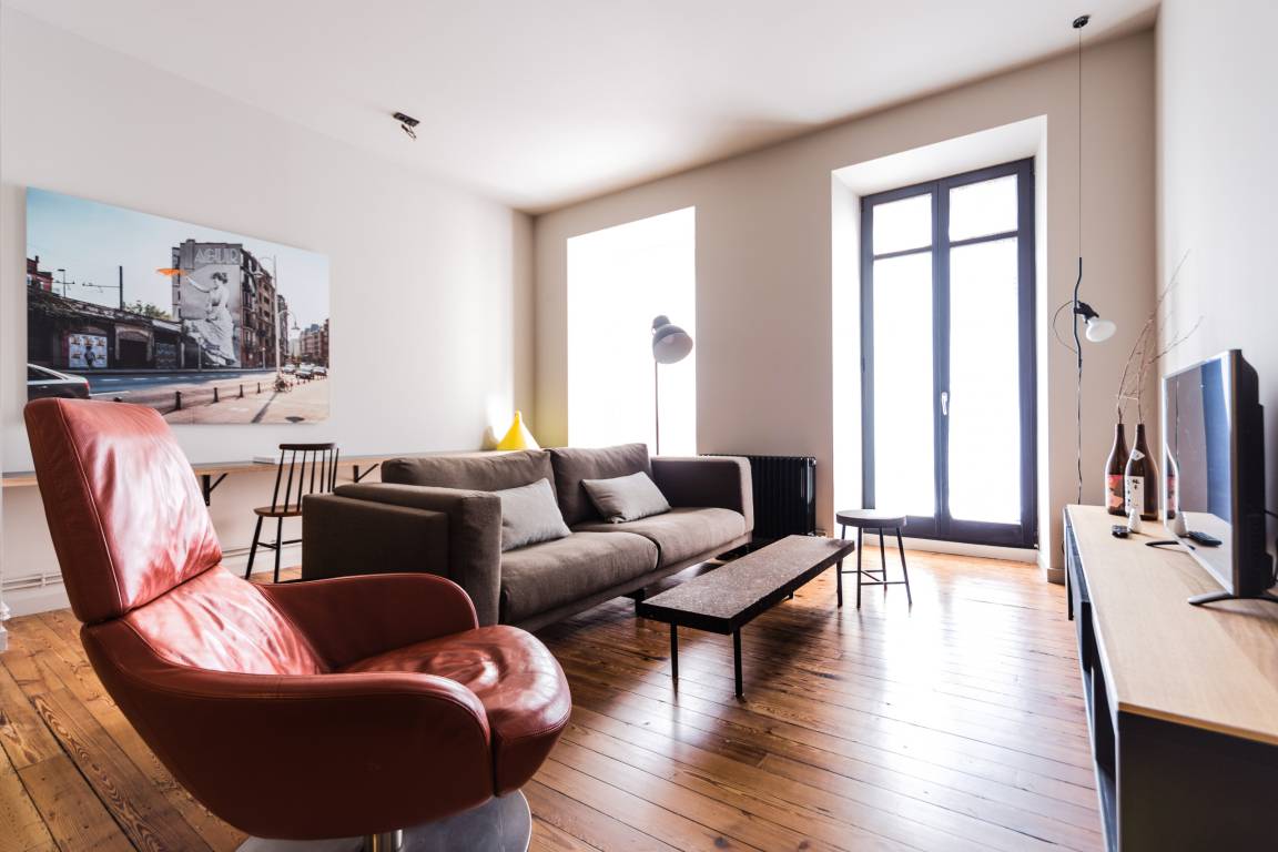 110 M² Apartamento ∙ 3 Habitaciones ∙ 6 Huéspedes - Saint-Sébastien