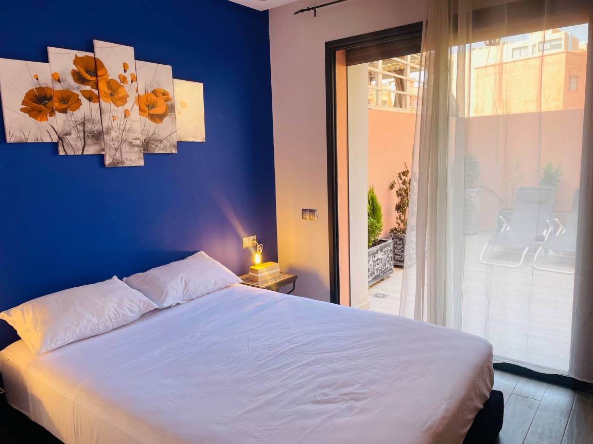 100 M² Ferienwohnung ∙ 2 Schlafzimmer ∙ 6 Gäste - Marrakesch