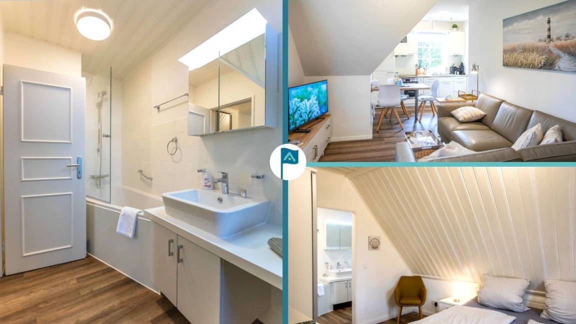 49 M² Appartement ∙ 2 Chambres ∙ 4 Personnes - Amrum