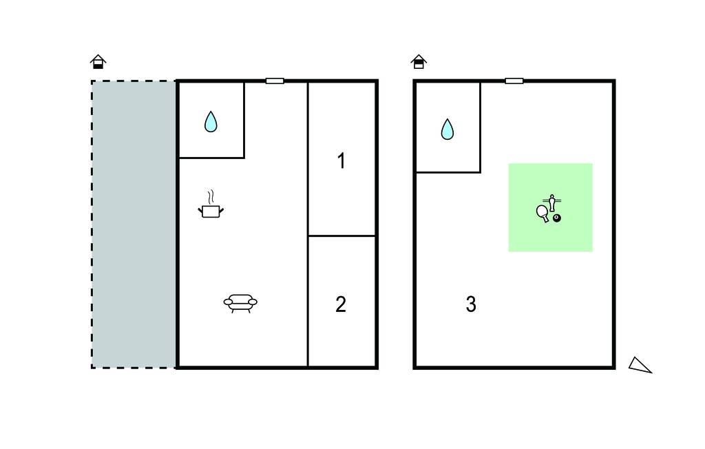 100 M² House ∙ 3 Bedrooms ∙ 6 Guests - Starigrad