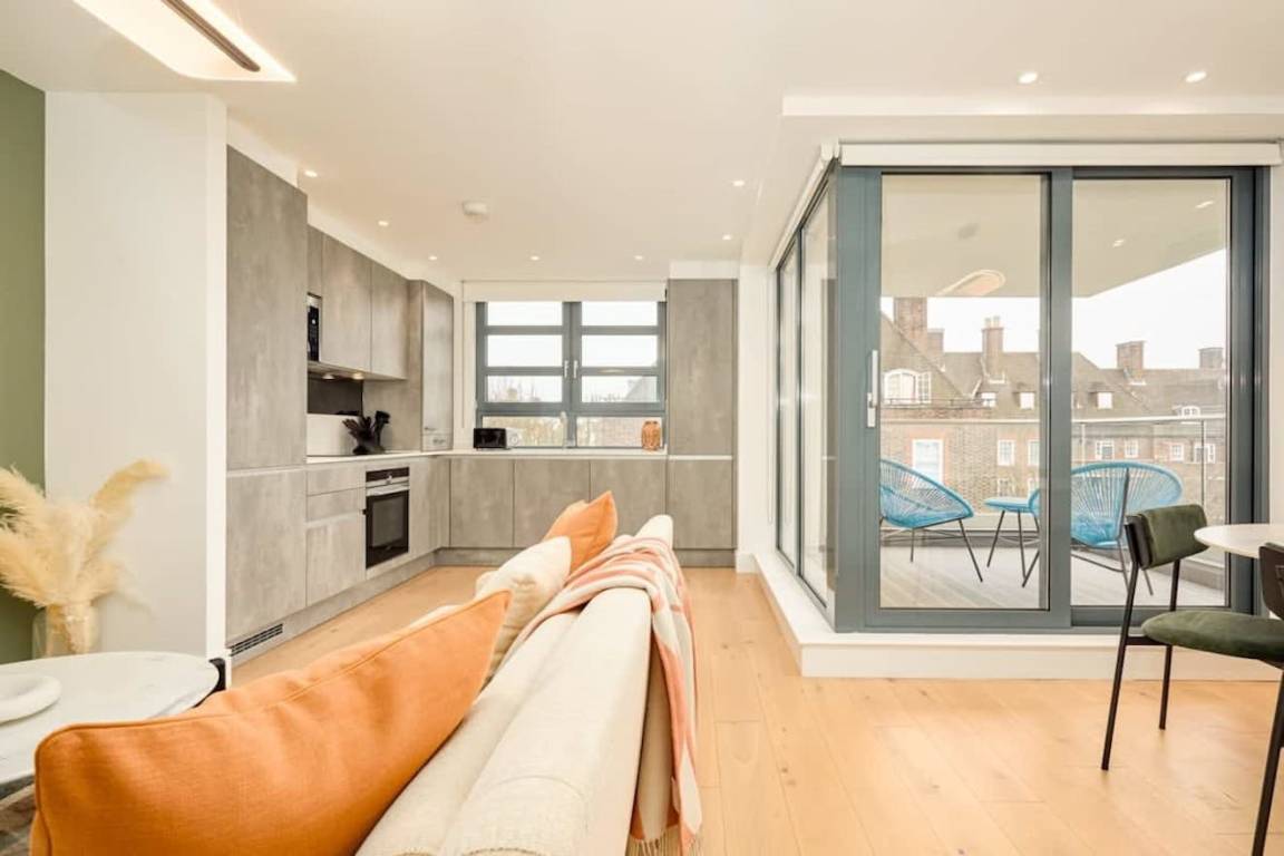 60 M² Apartament ∙ 1 Sypialnia ∙ 2 Gości - Marylebone