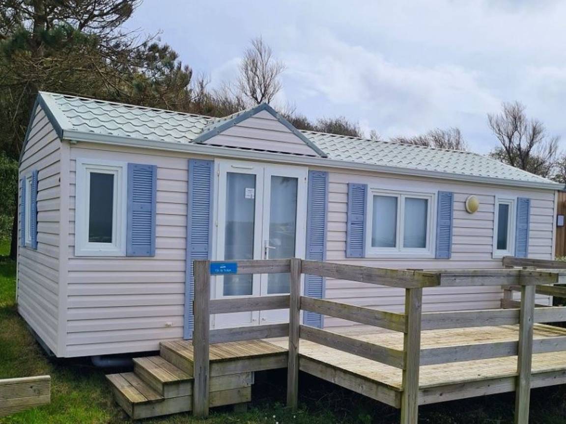 28 M² Mobilheim ∙ 2 Schlafzimmer ∙ 5 Gäste - Locronan