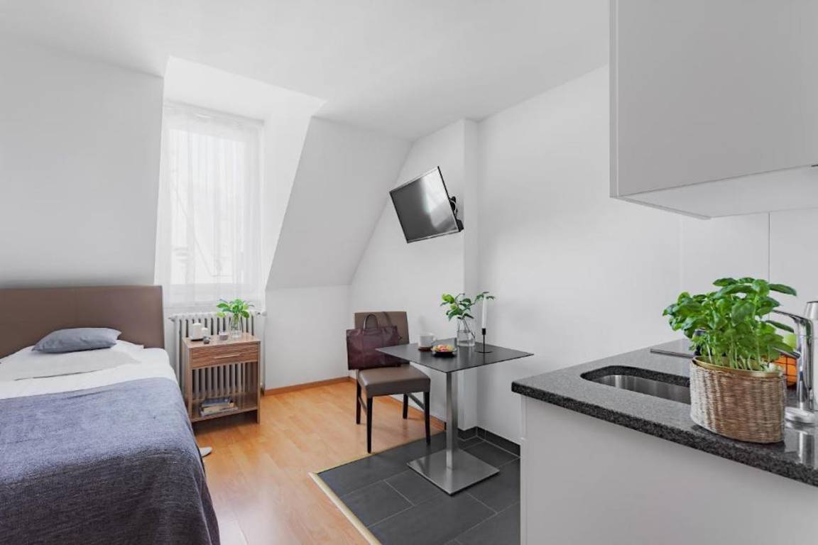 15 M² Apartamento ∙ 1 Quarto ∙ 1 Hóspede - Zurique