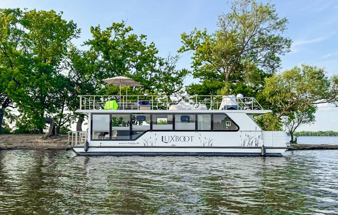 60 M² Hausboot ∙ 2 Schlafzimmer ∙ 4 Gäste - Rathenow
