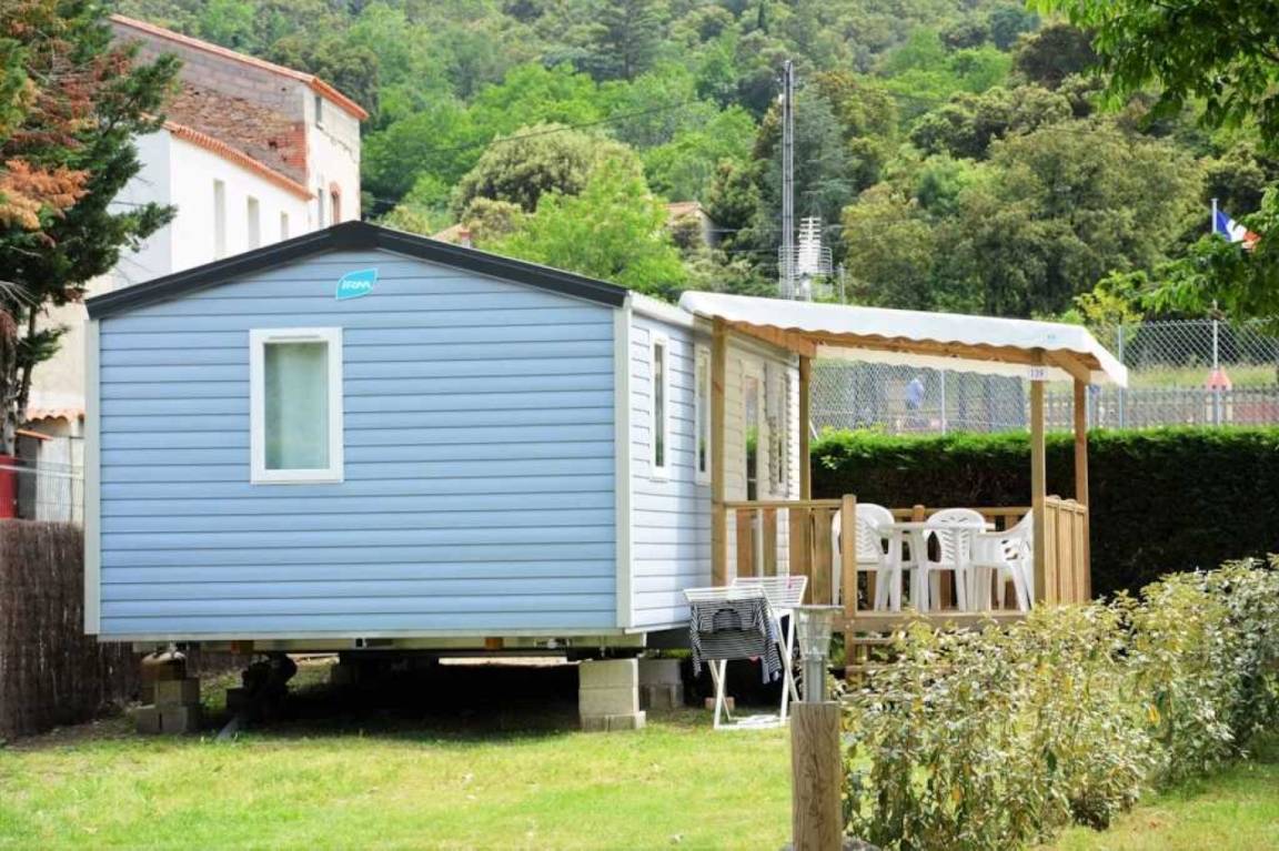 30 M² Camping-unterkunft ∙ 3 Schlafzimmer ∙ 6 Gäste - Arles-sur-Tech